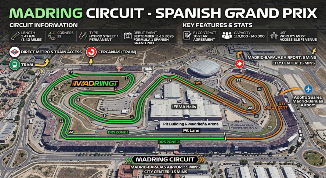 F1 Madrid 2026 Guide: IFEMA Circuit, Tickets & Local Tips