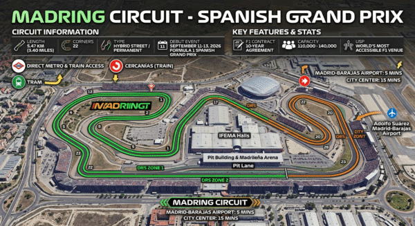 F1 Madrid 2026 Guide: IFEMA Circuit, Tickets & Local Tips